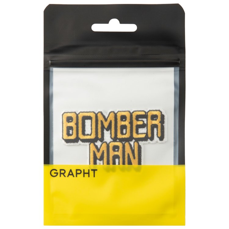 Bomberman Embroidered Sticker Title Logo: GRAPHT 100% OFF - Tokyo Otaku ...