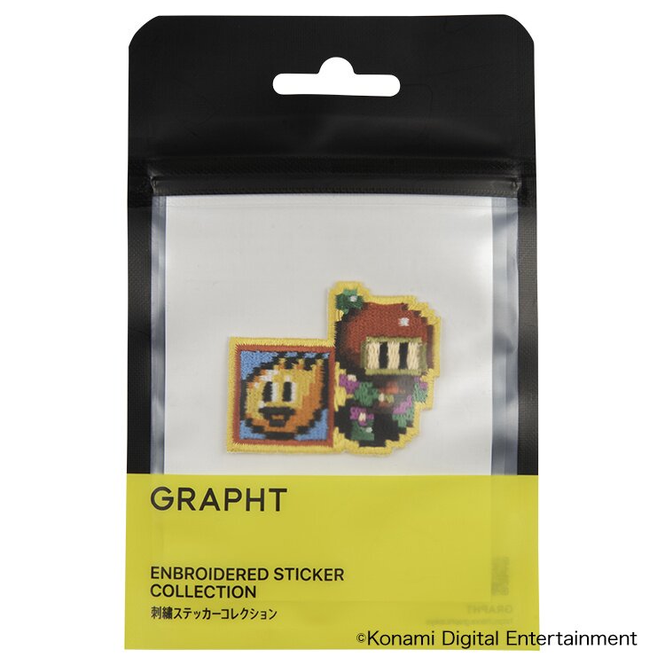 Bomberman Embroidered Sticker Super Bomberman Red Bomber - Tokyo Otaku ...