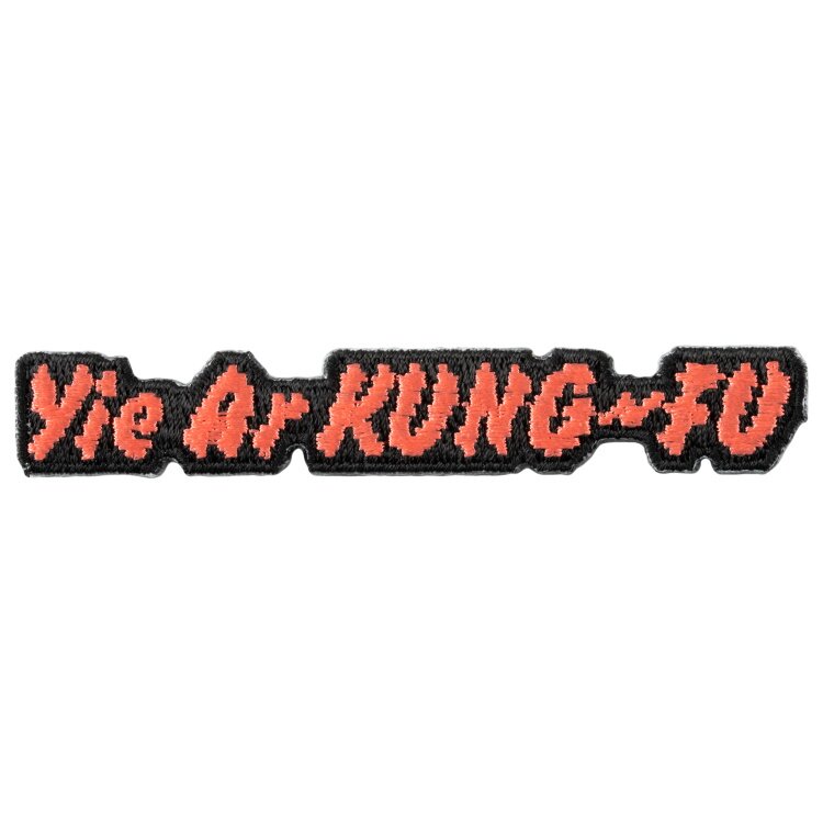 Yie Ar Kung-Fu Embroidered Sticker Title Logo - Tokyo Otaku Mode (TOM)