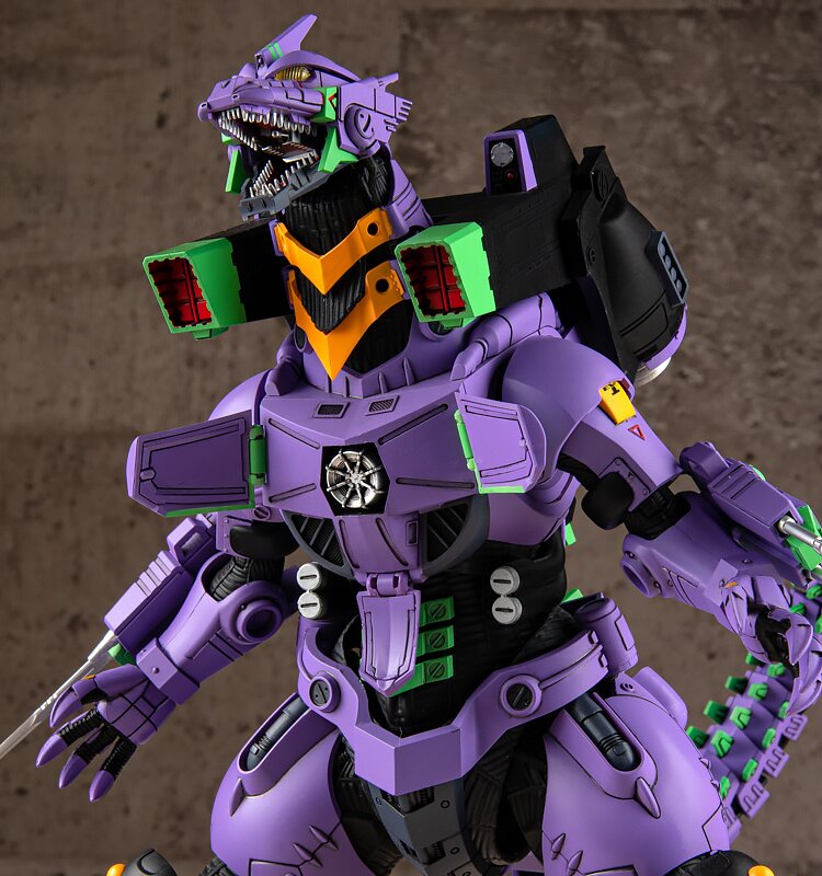 Godzilla vs. Evangelion Mechagodzilla EVA Unit-01 Color Ver. - Tokyo ...