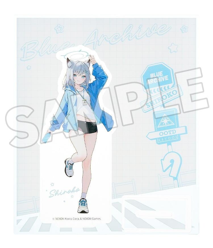 Blue Archive Holiday Saunter Series Acrylic Stand Shiroko: Good Smile ...
