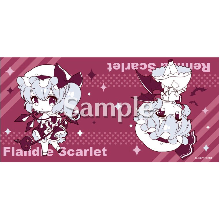 Touhou Face Towel: Look Back Girls - Tokyo Otaku Mode (TOM)