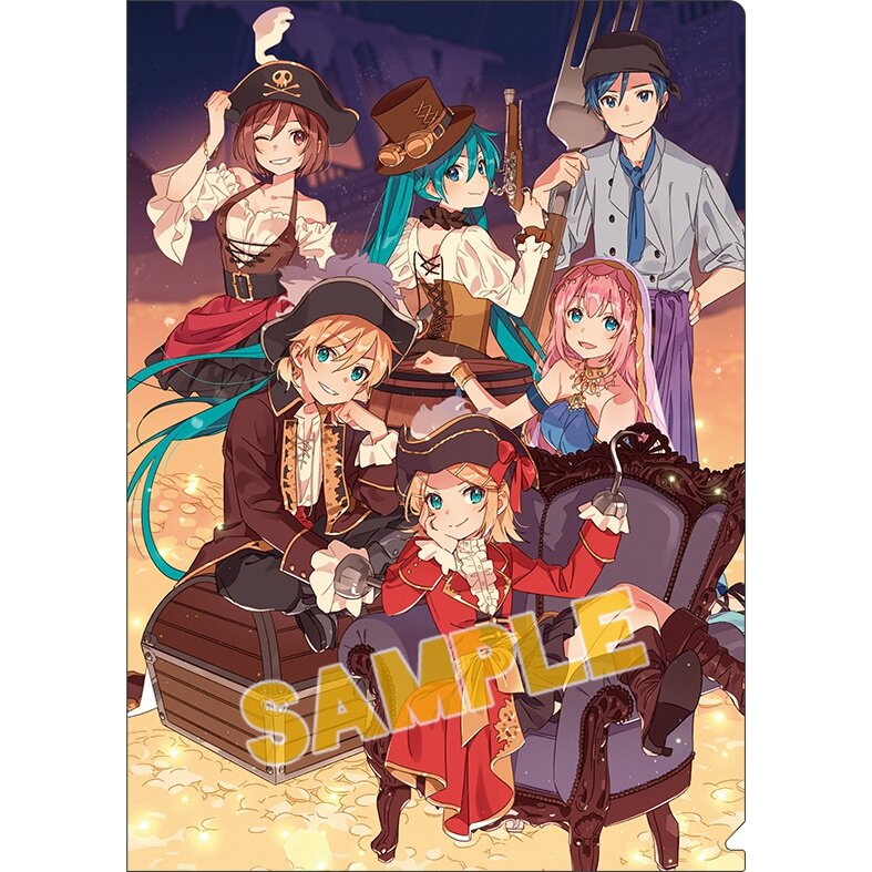 Vocaloid Pirate Clear File Collection - Tokyo Otaku Mode (TOM)