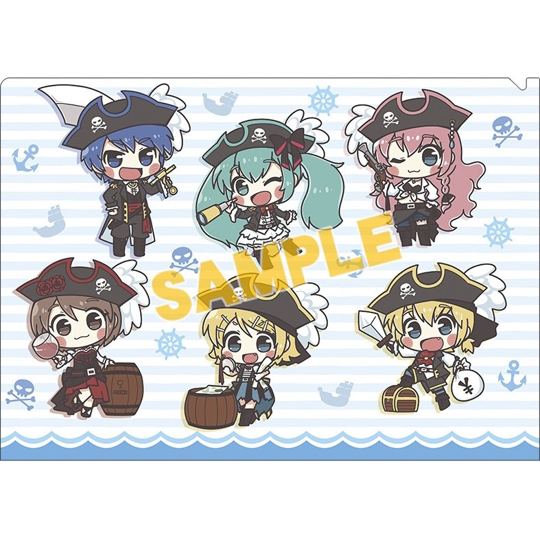 Vocaloid Pirate Clear File Collection - Tokyo Otaku Mode (TOM)