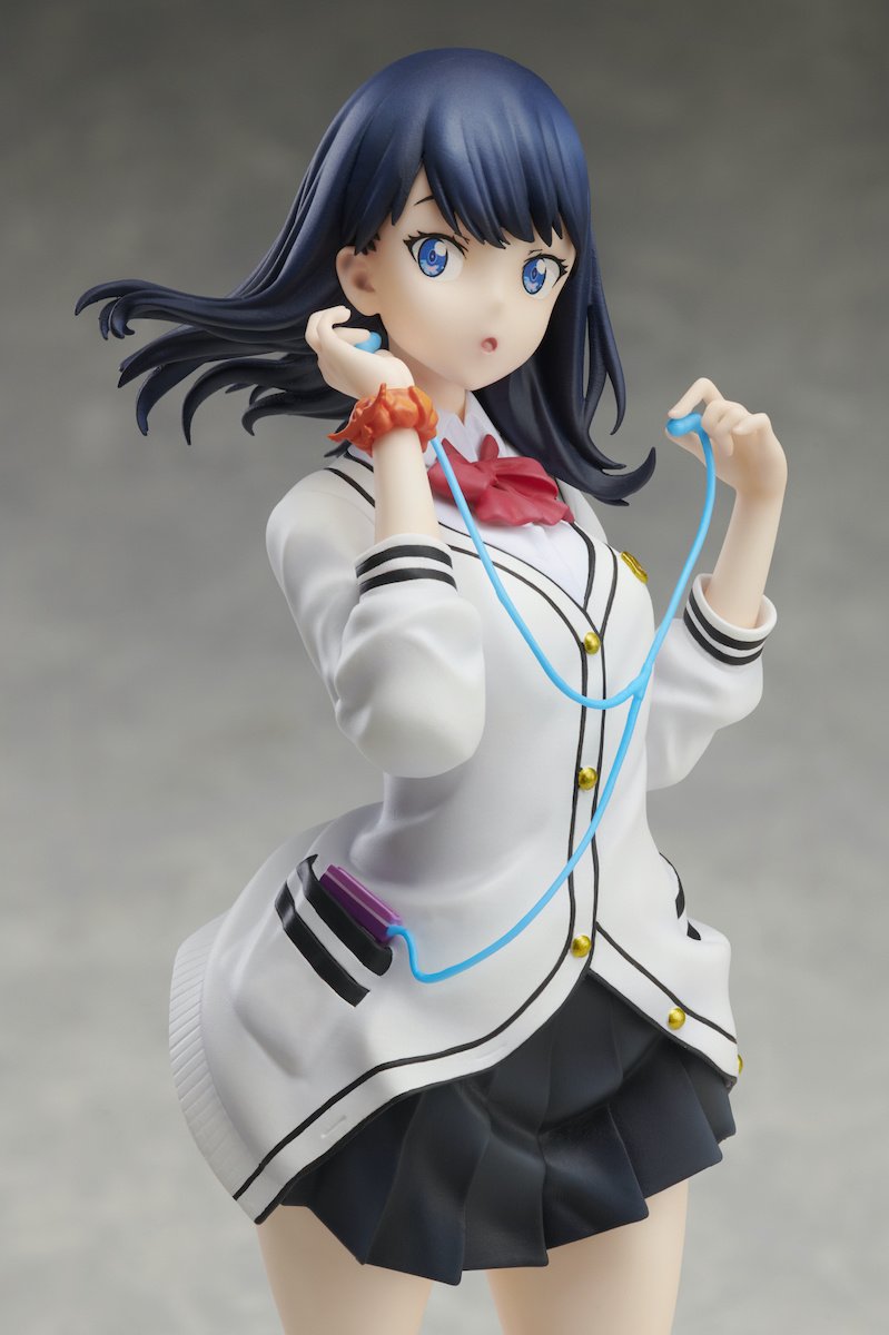 SSSS.Gridman Rikka Takarada School Uniform Ver. Figure: TBS Glowdia ...