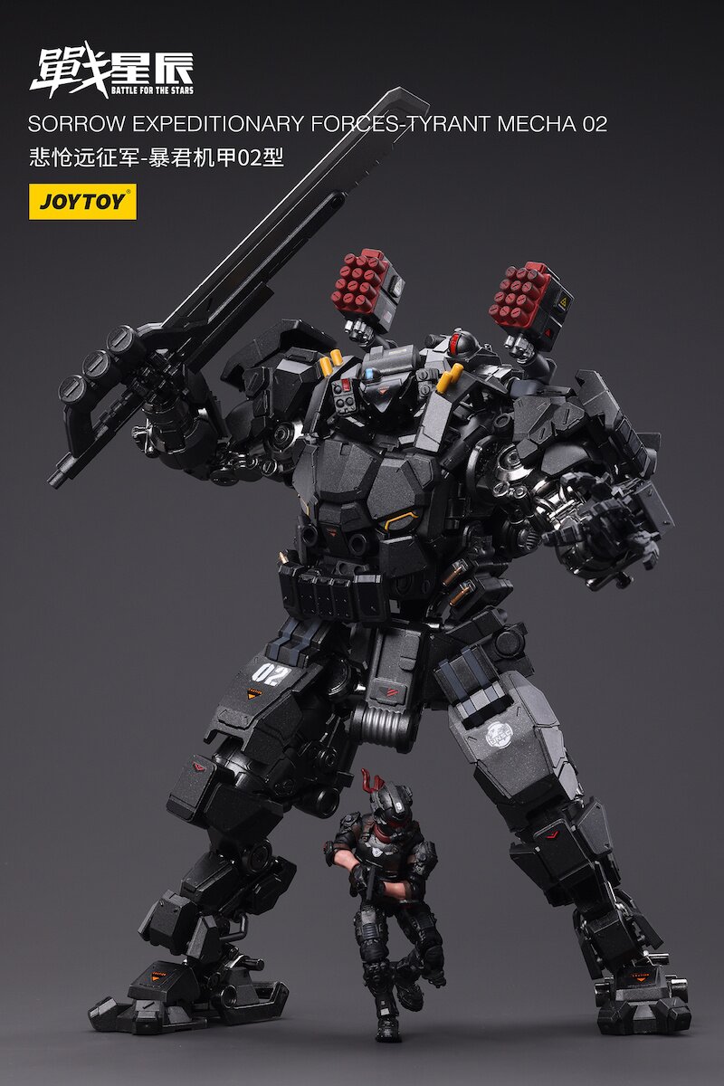 Sorrow Expeditionary Forces Tyrant Mecha 02 1/18 Scale Action Figure ...
