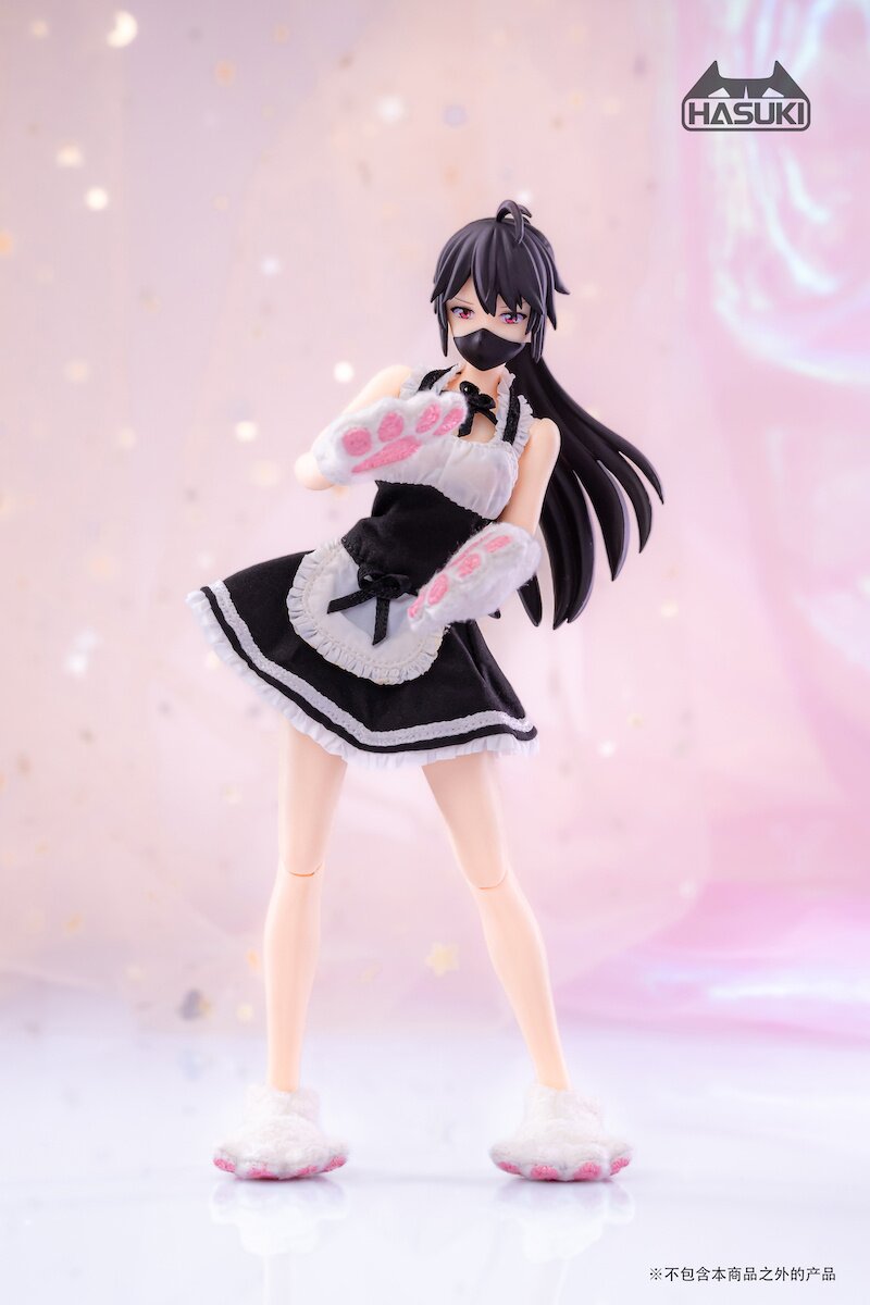 Maid Costume for 1/12 Scale Action Figures: Lynxpulse - Tokyo Otaku ...