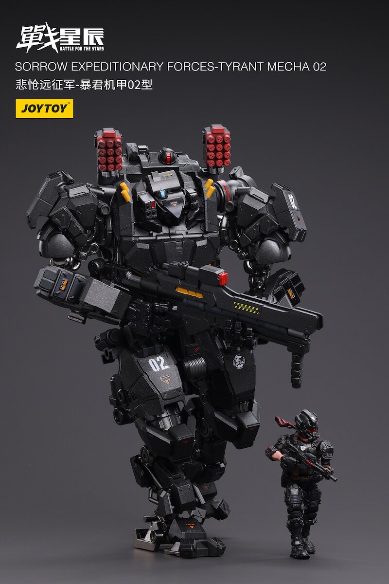 Sorrow Expeditionary Forces Tyrant Mecha 02 1/18 Scale Action Figure ...