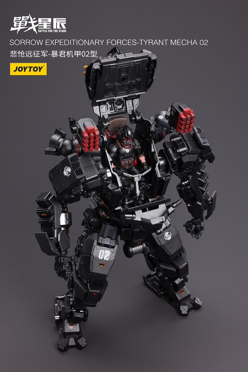 Sorrow Expeditionary Forces Tyrant Mecha 02 1/18 Scale Action Figure: JoyToy - Tokyo Otaku Mode ...