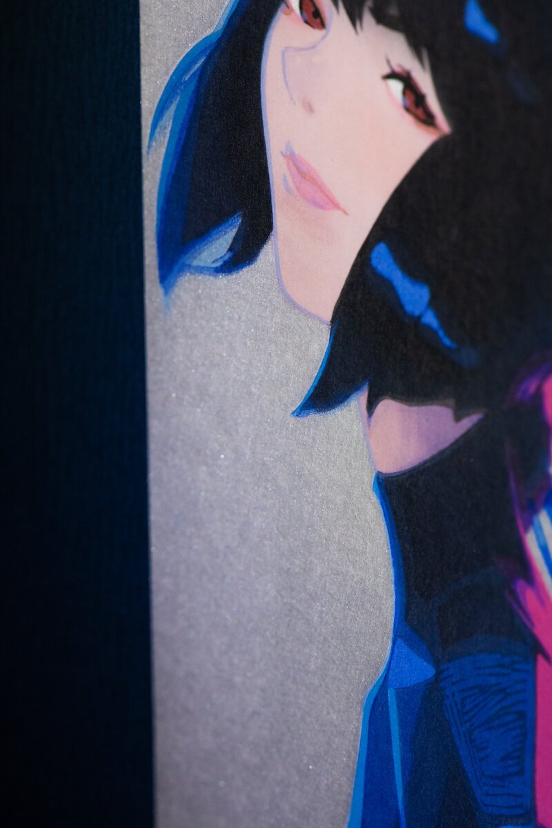 Ghost in the Shell: SAC_2045 Motoko Ukiyo-e Woodcut Print - Tokyo Otaku ...