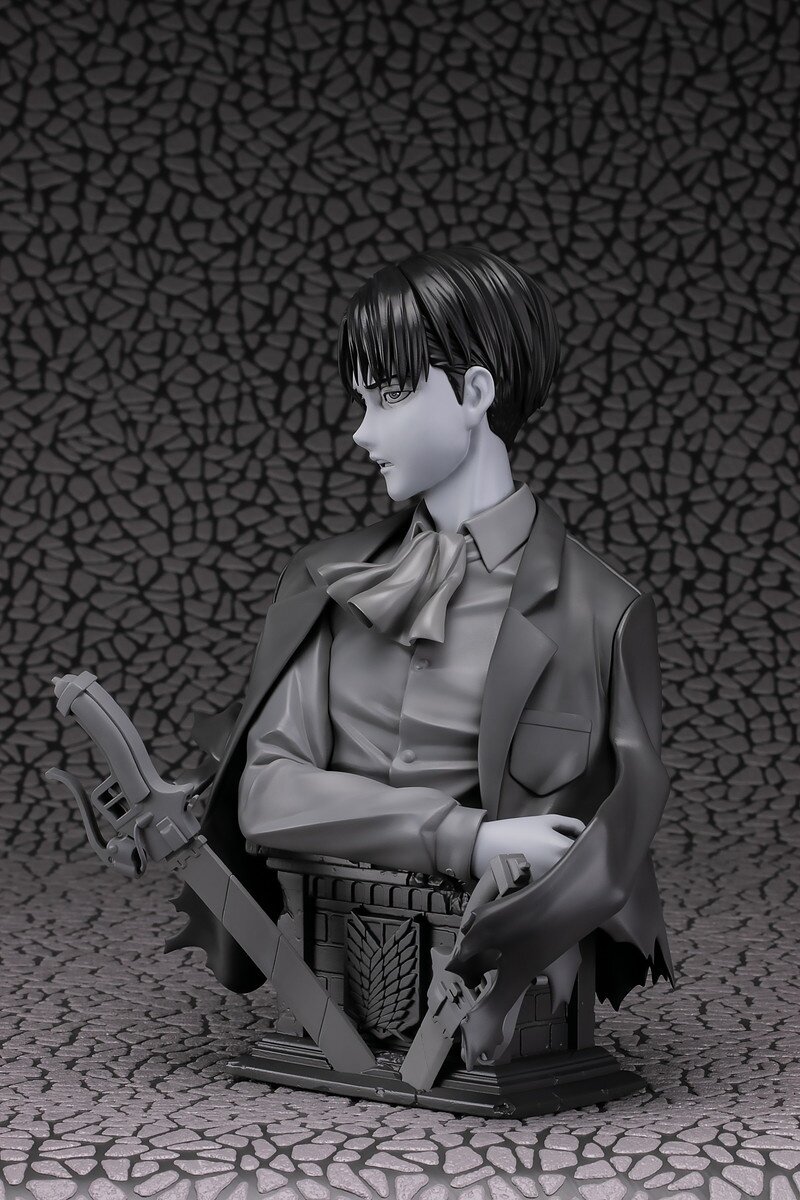 [Attack on Titan] Levi Bust: Gray Ver. Figure - Tokyo Otaku Mode (TOM)