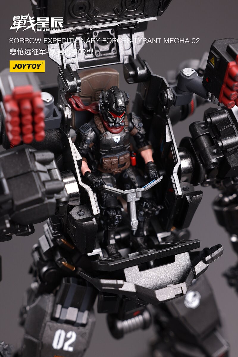 Sorrow Expeditionary Forces Tyrant Mecha 02 1/18 Scale Action Figure: JoyToy - Tokyo Otaku Mode ...