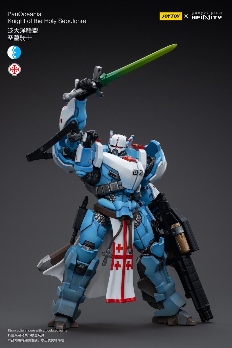 Infinity the Game PanOceania Knight of the Holy Sepulchre 1/18 Scale ...