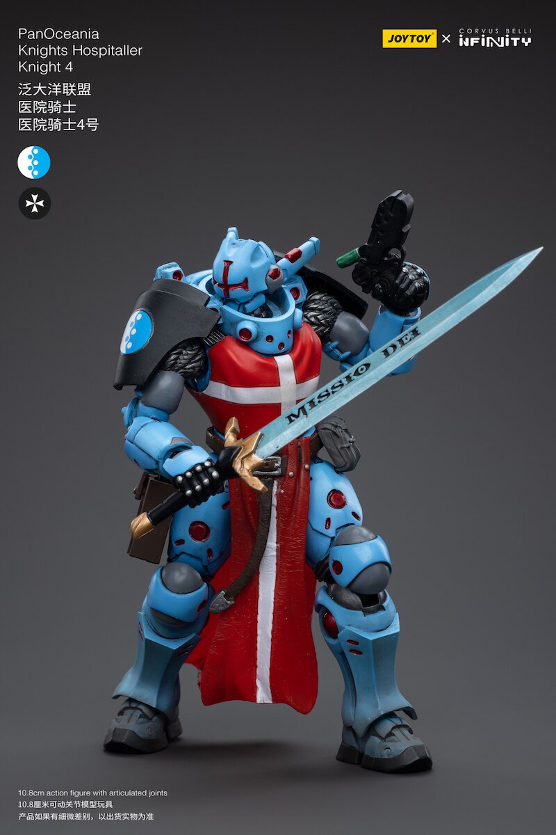 Infinity the Game PanOceania Knights of Hospitallers 1/18 Scale Figure ...