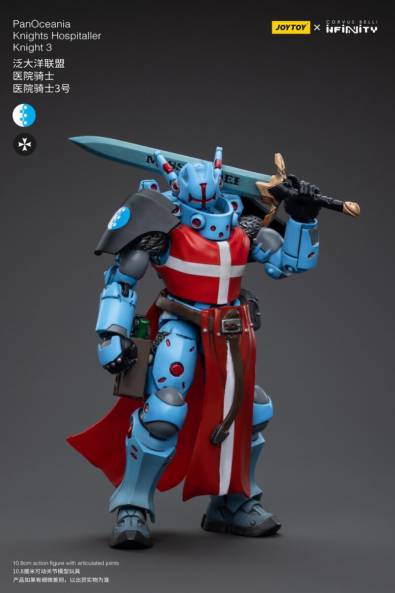 Infinity the Game PanOceania Knights of Hospitallers 1/18 Scale Figure ...