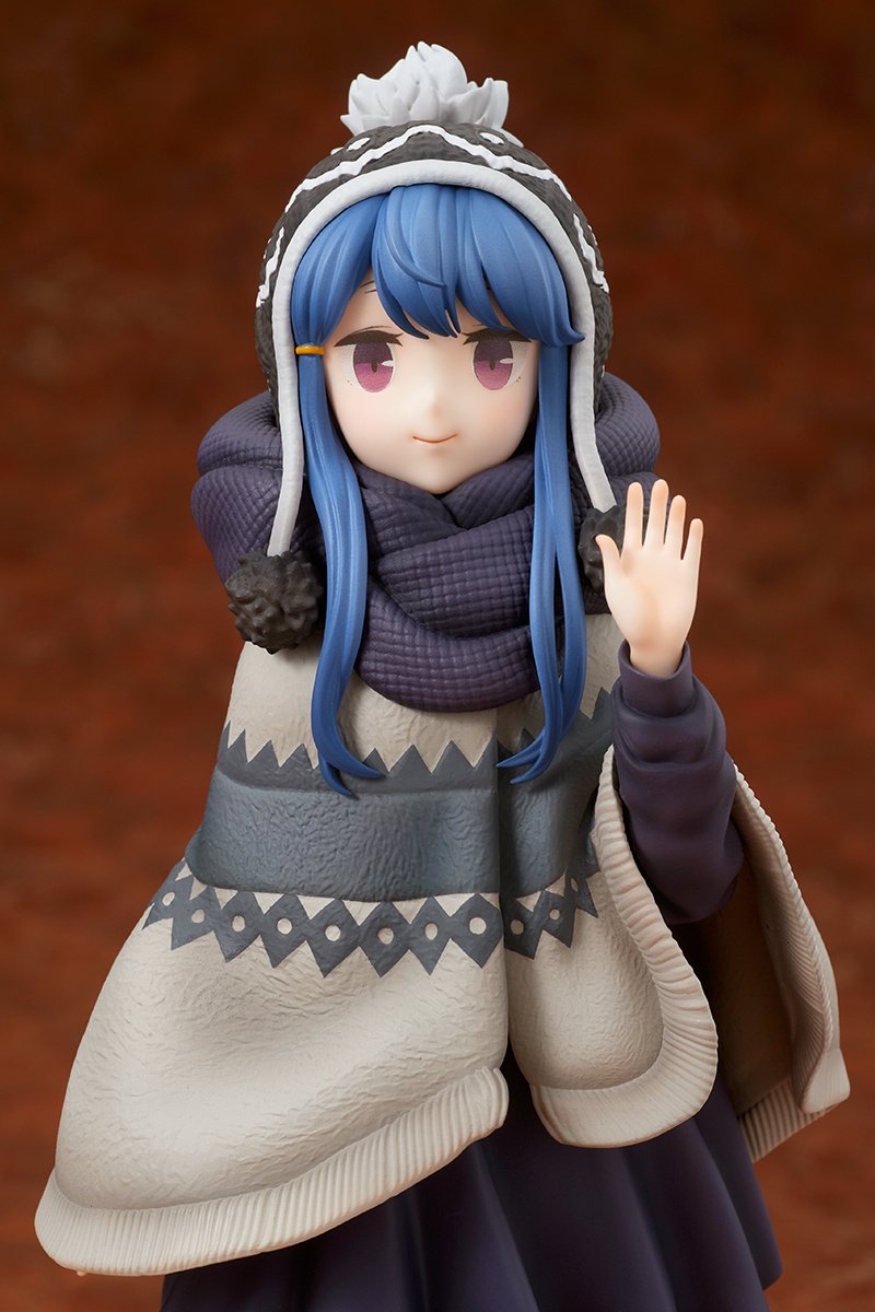 Laid-Back Camp Rin Shima: Lake Shibire Camping Ver. 1/7 Scale Figure ...