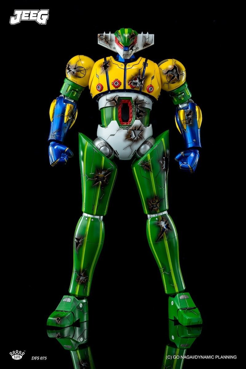Diecast Scene Series Steel Jeeg Alloy Action Figure: Creative Field ...