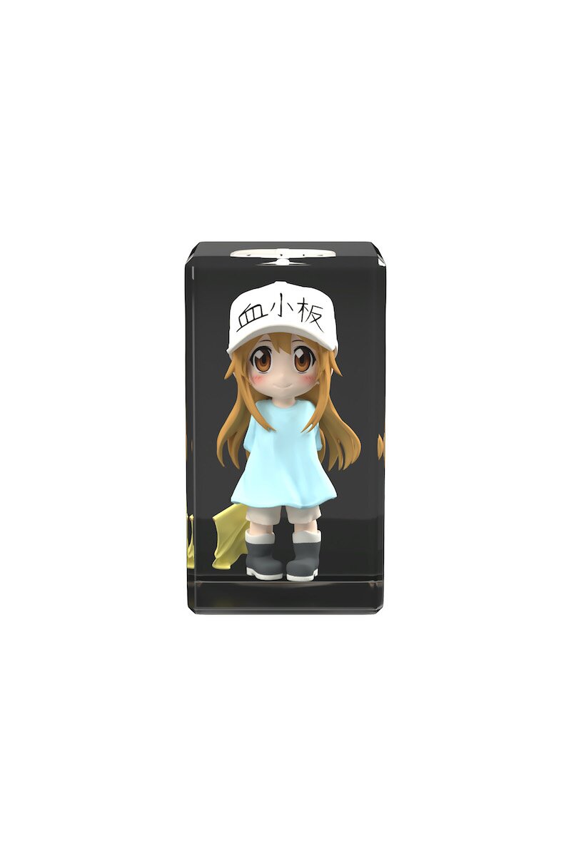 [Cells at Work!] Platelet: Full Color 3D Crystal Figure - Tokyo Otaku ...