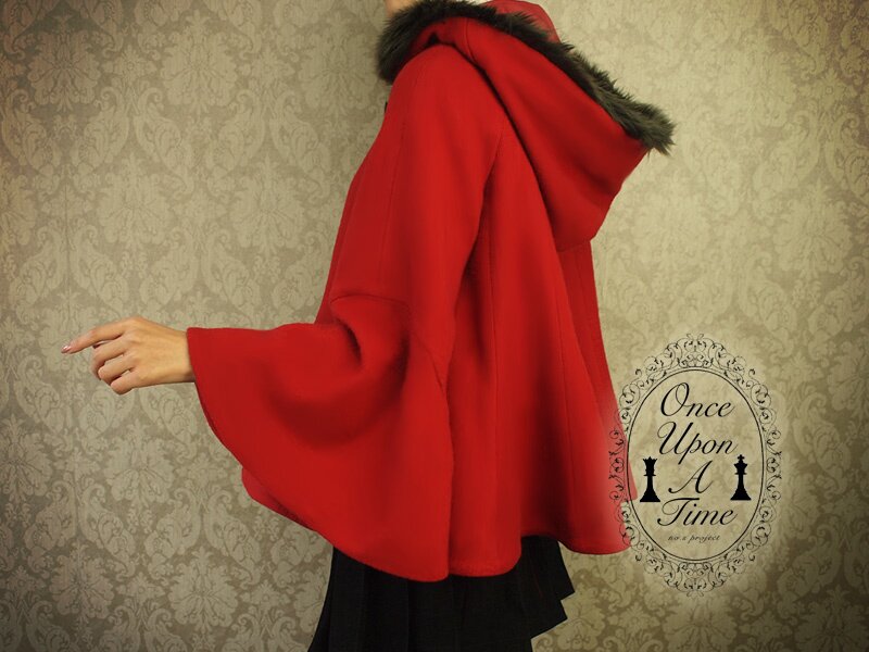 NO.S PROJECT Little Red Riding Hood Flared Coat - Tokyo Otaku Mode (TOM)