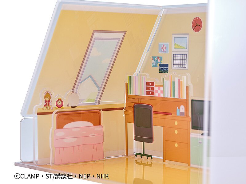 Cardcaptor Sakura: Clear Card Sakura's Bedroom Acrylic Diorama ...