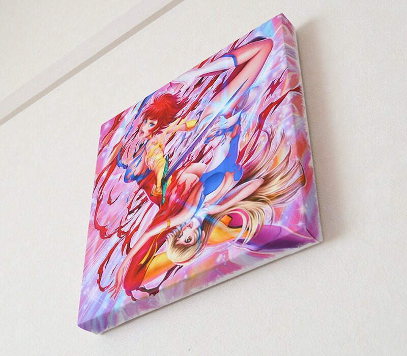 Cutie Honey Chara Fine Graph Print (Square) - Tokyo Otaku Mode (TOM)