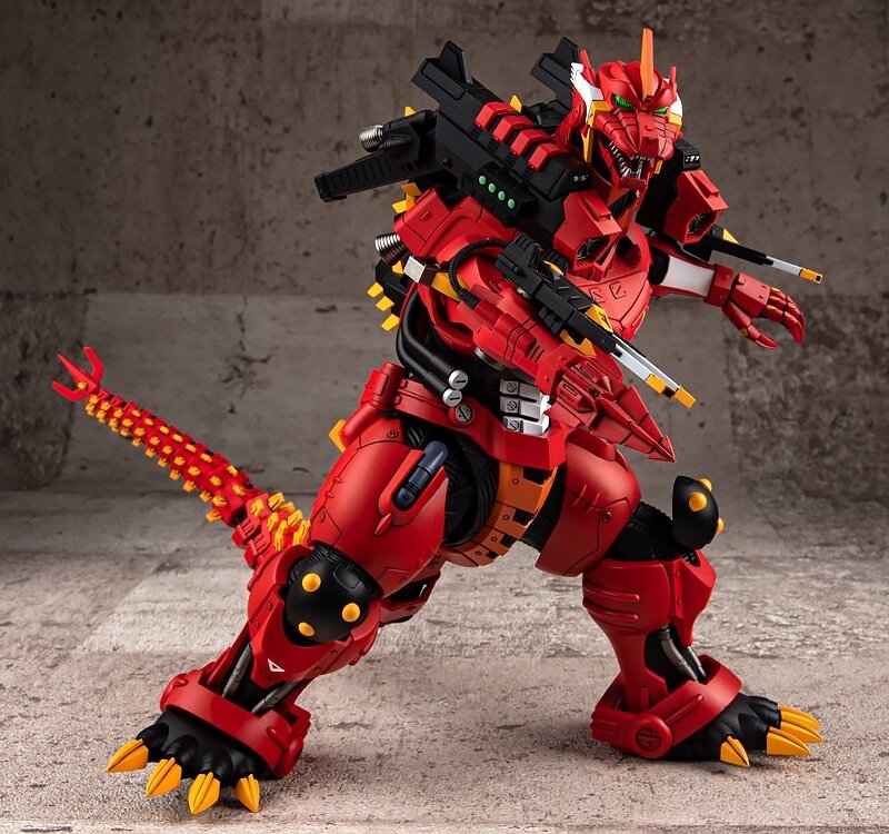 Godzilla vs. Evangelion Mechagodzilla (Revised) EVA Unit-02 Color Ver ...