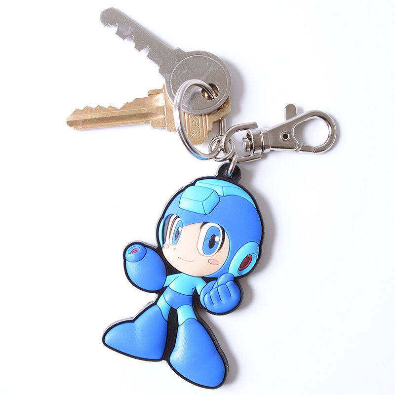 Powered-up Mega Man PVC Keychain - Tokyo Otaku Mode (TOM)