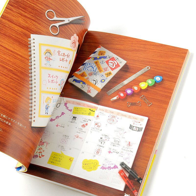One Piece Easy Ballpoint Pen Illustration Guide Otakuco 6 Anime