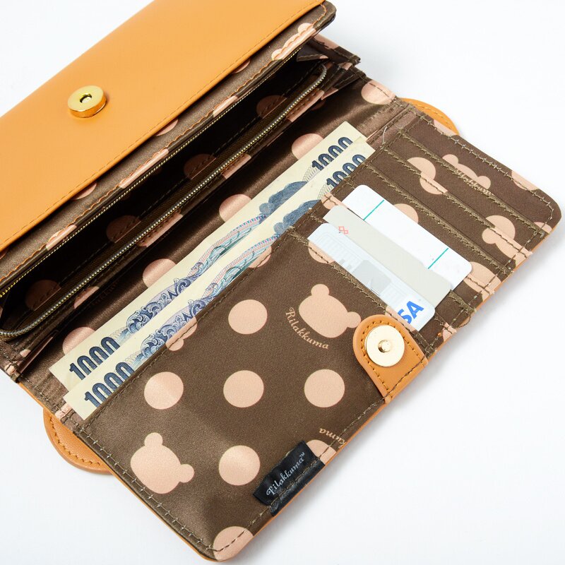 Rilakkuma Face Long Wallet: San-X - Tokyo Otaku Mode (TOM)