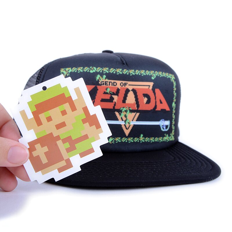 The Legend of Zelda Game Logo Black Trucker Hat - Tokyo Otaku Mode (TOM)