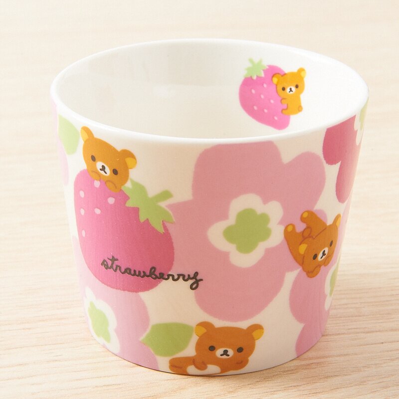 Rilakkuma & Strawberries Cup - Tokyo Otaku Mode (TOM)