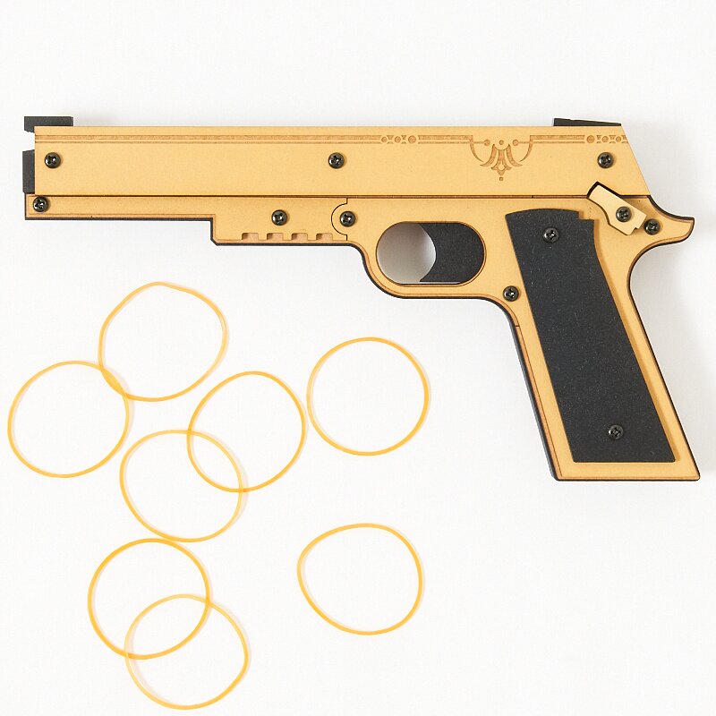 Blowback-Style Rubber Band Gun (R-2) - Tokyo Otaku Mode (TOM)