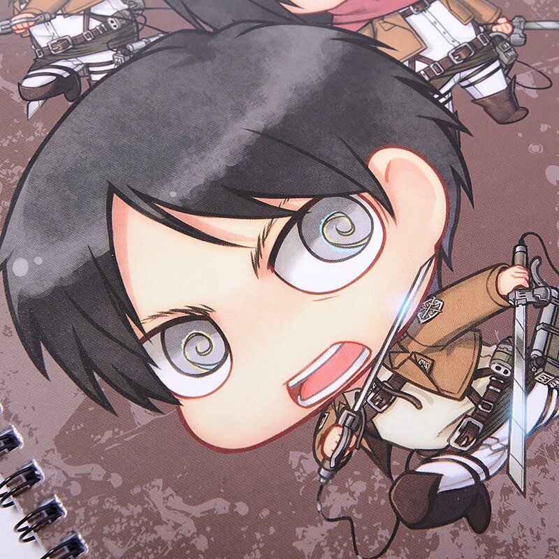 Attack on Titan Main Three + Titan Spiral Notebook - Tokyo Otaku Mode (TOM)