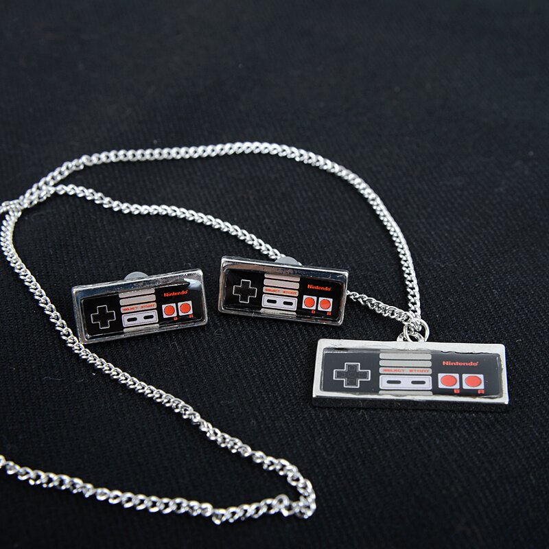 NES Controller Necklace & Earring Set - Tokyo Otaku Mode (TOM)