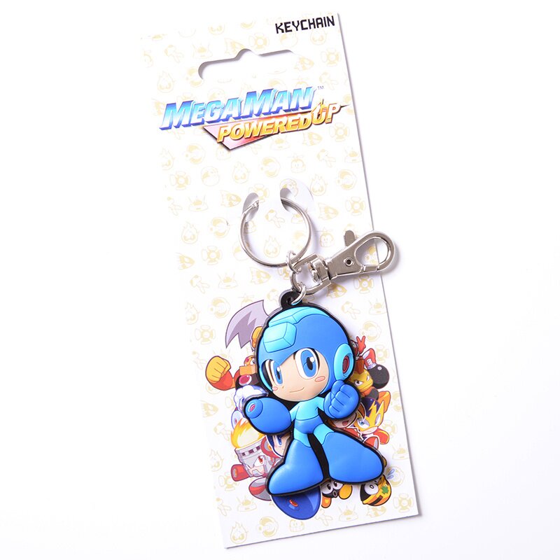 Powered-up Mega Man PVC Keychain - Tokyo Otaku Mode (TOM)