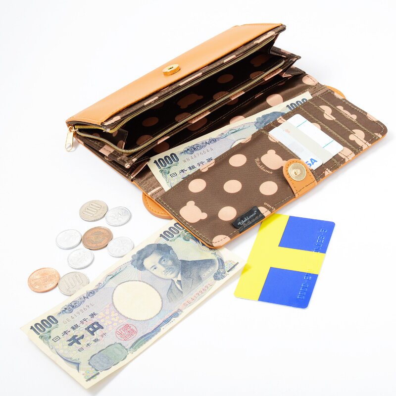 Rilakkuma Face Long Wallet: San-X - Tokyo Otaku Mode (TOM)