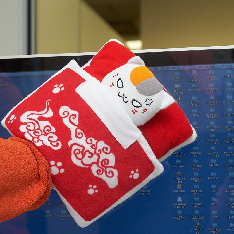 Natsume's Book of Friends Nyanko-Sensei Plush Screen Cleaner - Tokyo ...