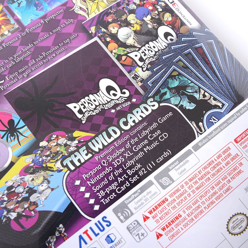 Persona Q: Shadow of the Labyrinth: The Wild Cards Edition (3DS ...