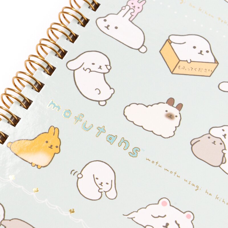 Mofutans Spiral-bound Notebook: San-X - Tokyo Otaku Mode (TOM)