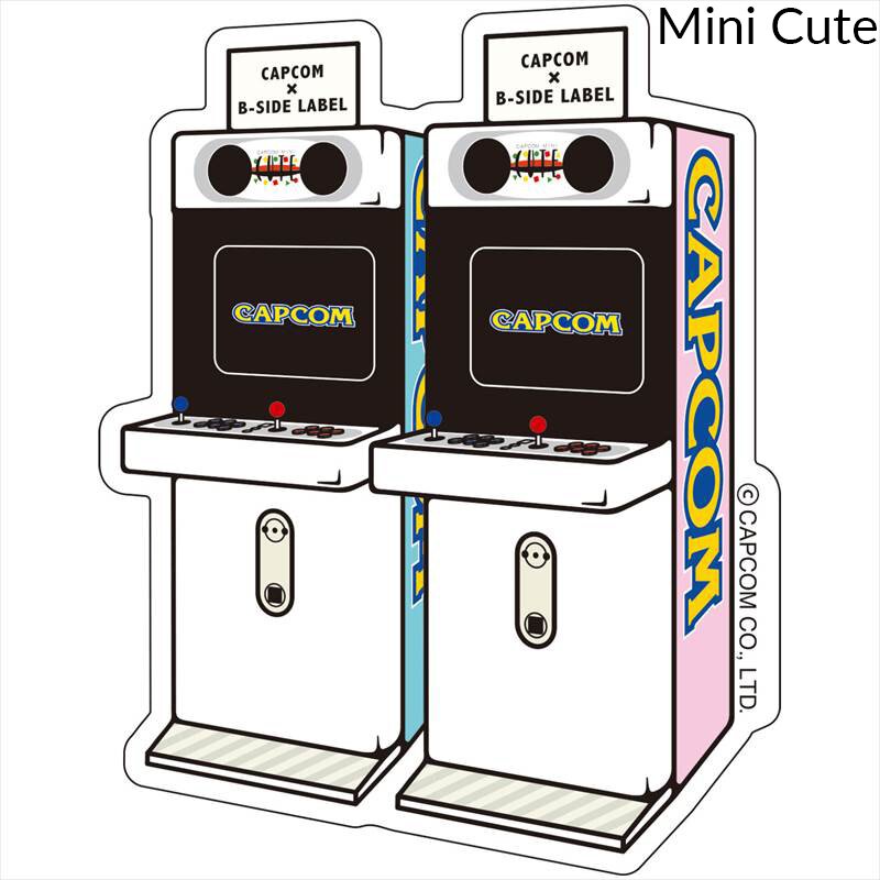 Capcom x B-Side Label Arcade Machine Stickers - Tokyo Otaku Mode (TOM)