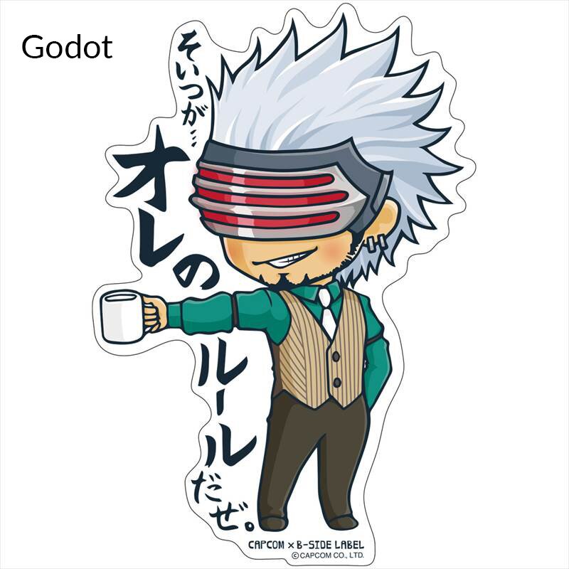Capcom x B-Side Label Ace Attorney Stickers - Tokyo Otaku Mode (TOM)