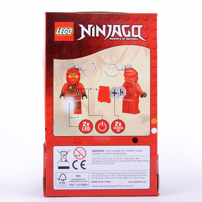 LEGO Ninjago LED Flashlight Keychains - Tokyo Otaku Mode (TOM)
