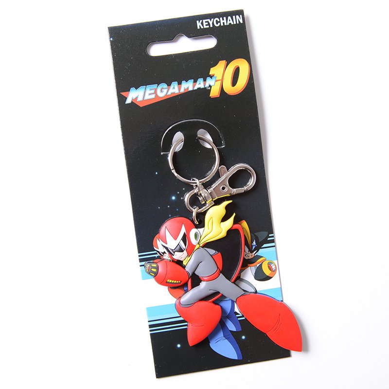 Mega Man Proto Man Cartoon PVC Keychain - Tokyo Otaku Mode (TOM)