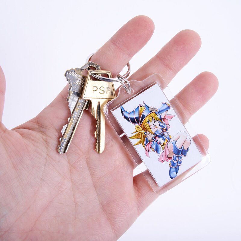 Dark Magician Girl Lucite Keychain | Yu-Gi-Oh! - Tokyo Otaku Mode (TOM)