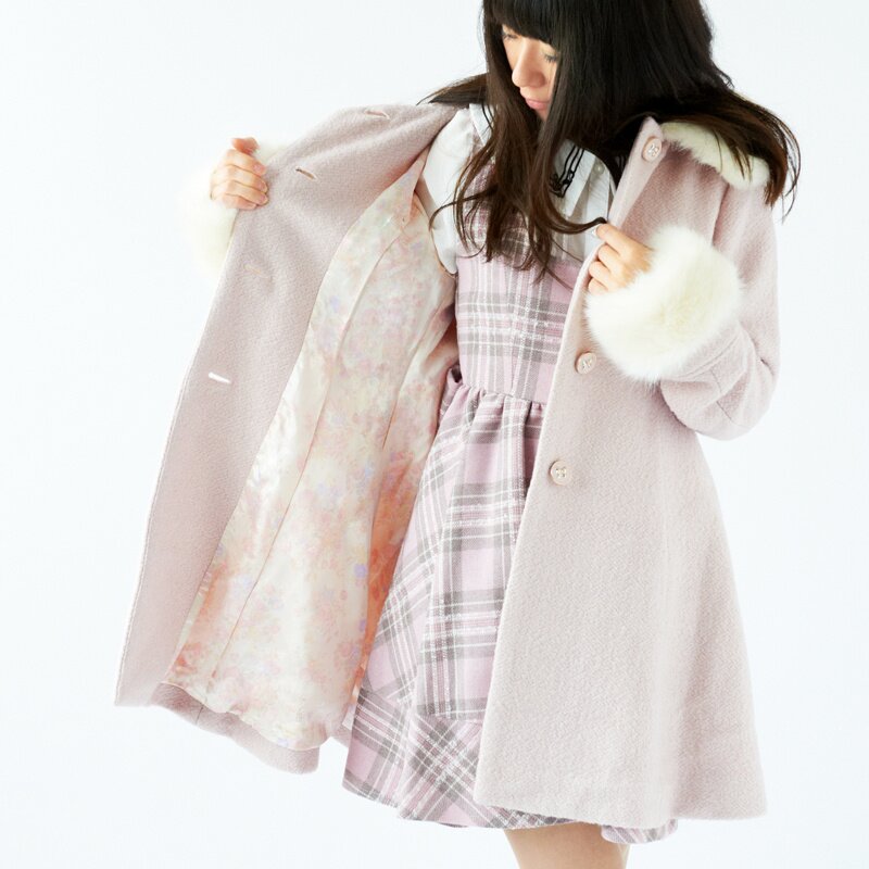 LIZ LISA Lace Trim A-Line Coat: LIZ LISA - Tokyo Otaku Mode (TOM)