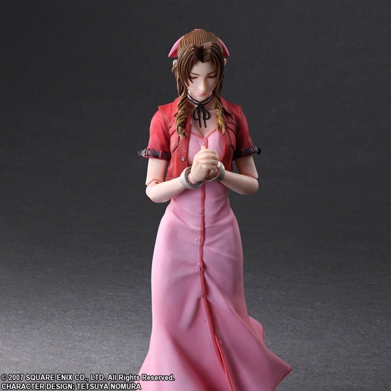 Play Arts Kai Final Fantasy 7 Aerith Action Figure: SQUARE ENIX - Tokyo ...