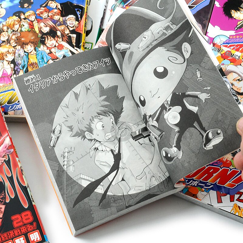 Reborn! Complete 42-Volume Manga Set (Japanese Ver.) - Tokyo Otaku Mode ...