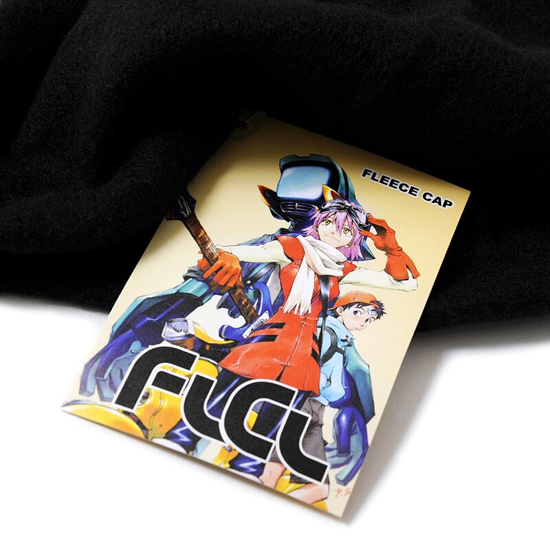 FLCL Takkun Black Cat Fleece Cap - Tokyo Otaku Mode (TOM)