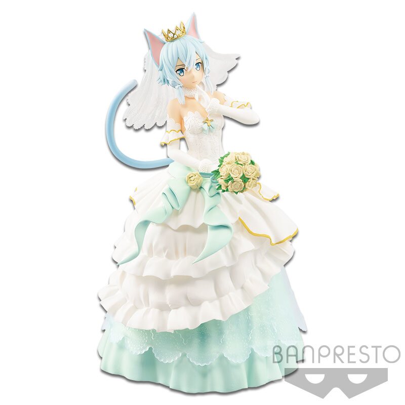 EXQ Figure Sword Art Online: Code Register Wedding Sinon: Banpresto ...