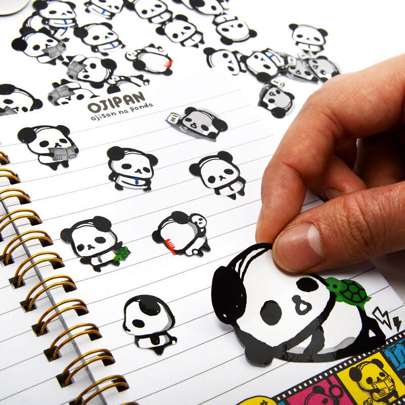 Ojipan Fluffy Stickers - Tokyo Otaku Mode (TOM)